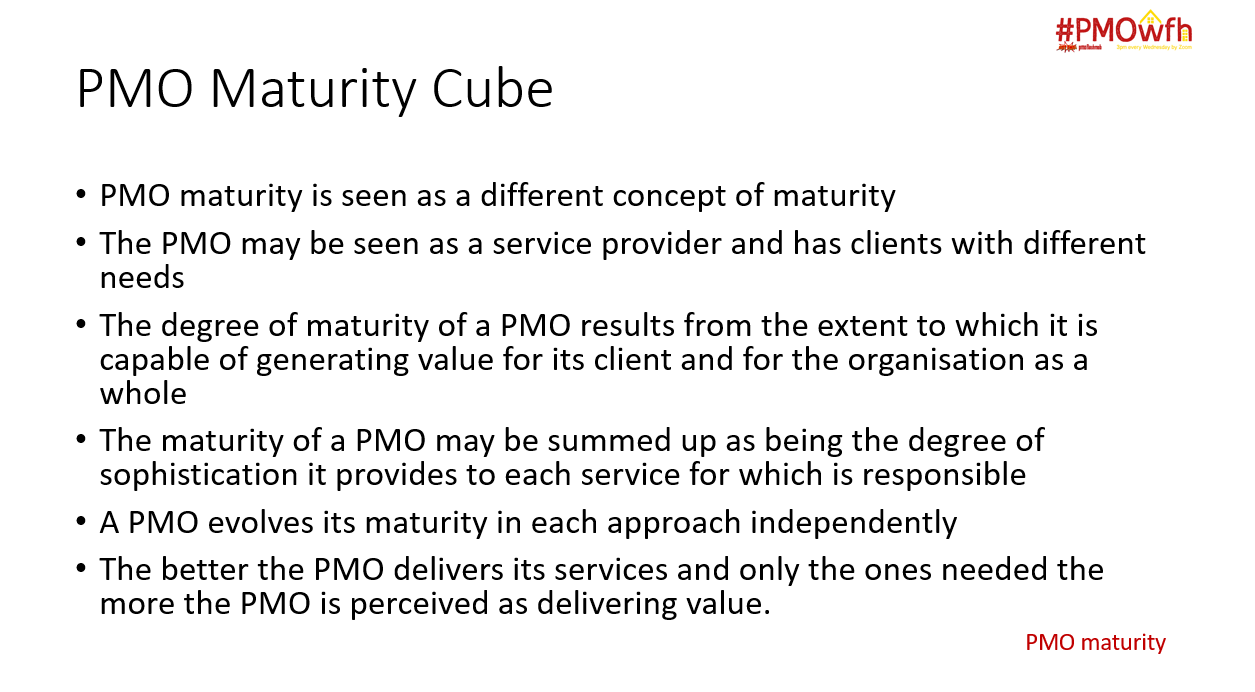 Maturity in the PMO World | House of PMO