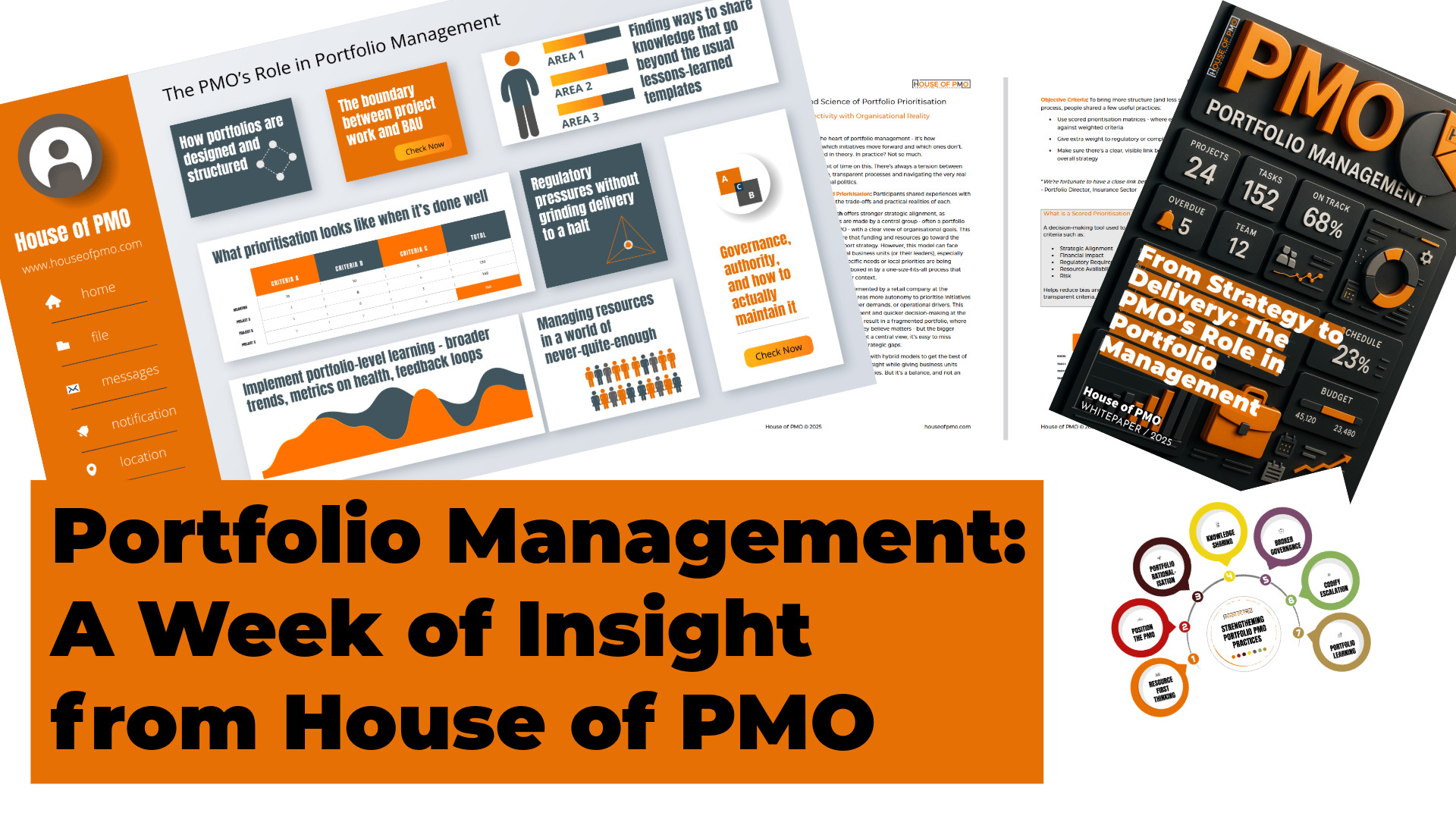 Portfolio Management: A Week of Insight from House of PMO | House of PMO