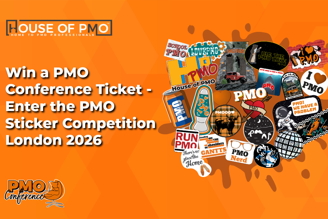 Win a PMO Conference Ticket - Enter the PMO Sticker Competition London ...